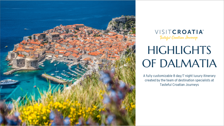 Highlights of Dalmatia - VisitCroatia.com - Tasteful Croatian Journeys